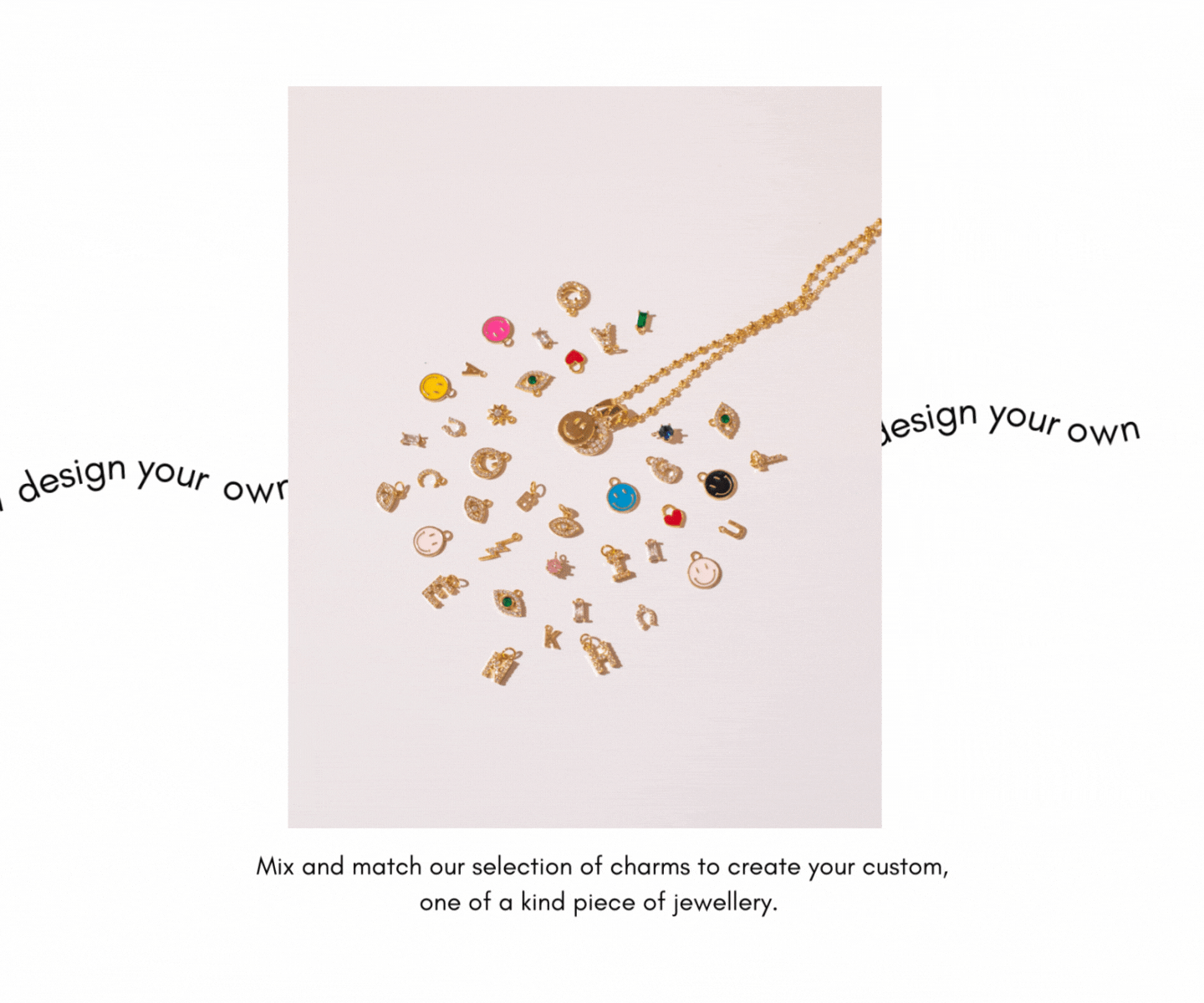 Lucky Charms Club: 18k Gold Plated Customised Jewellery